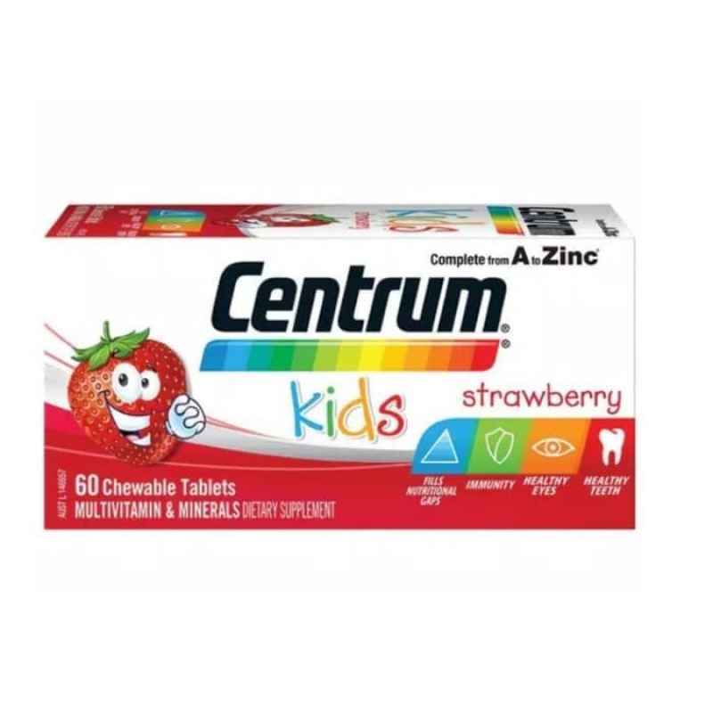 Jual CENTRUM KIDS MULTI VITAMIN 60 STAWBERRY TABLET di Seller Depot ...