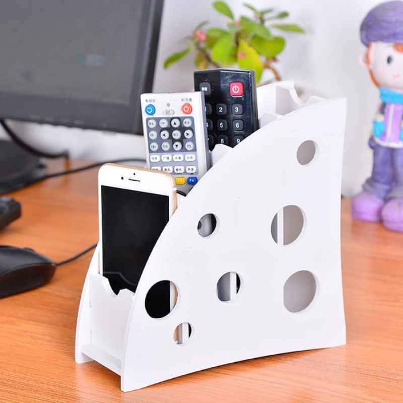 Jual DIY Remote Organizer Desktop Storage Tempat Handphone dan Remote ...
