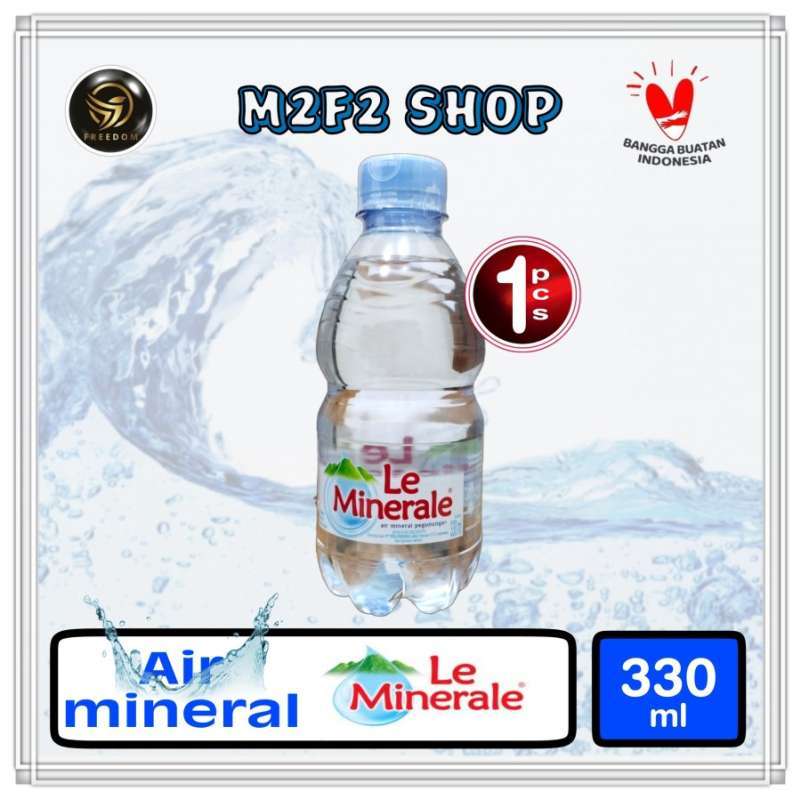 Jual Air Mineral Le Minerale Botol Mini Plastik Pet - 330 Ml (kemasan ...