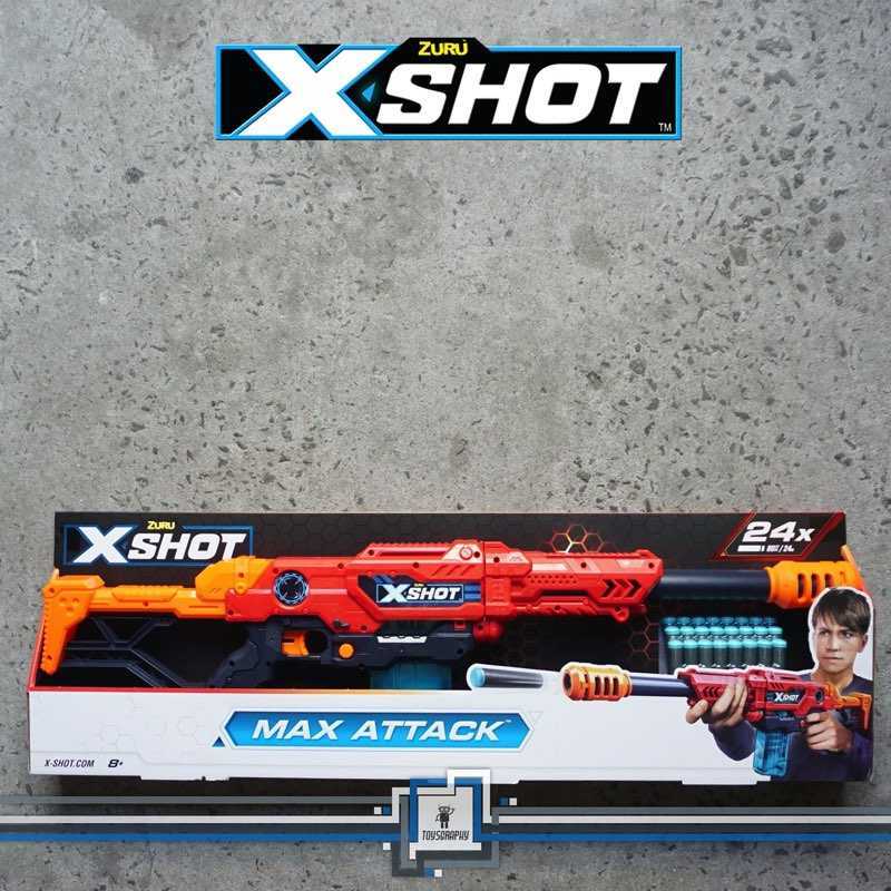 Jual ZURU X-Shot Clip Blaster- Large Max Attack Toy di Seller ...