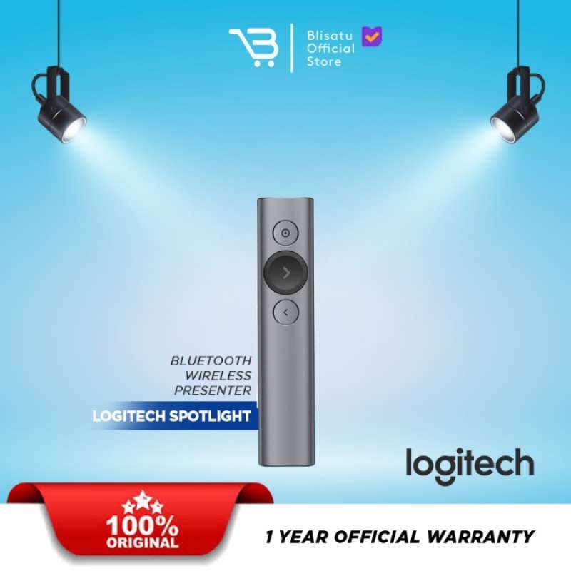 Jual Logitech Spotlight Wireless Presentation Remote - Presenter ...