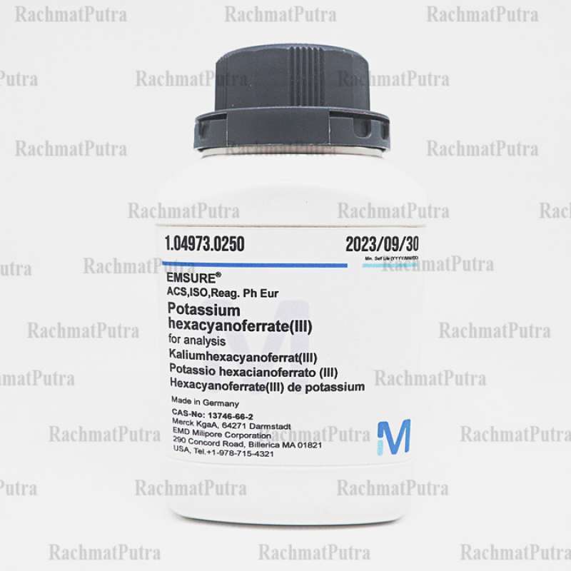 Promo Potassium Hexacyanoferrate(Iii) For Analysis Emsure Merck 1.04973 ...