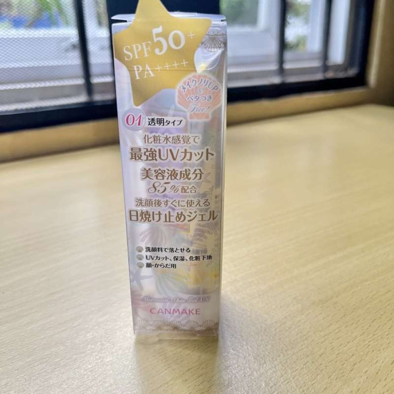 Jual Canmake Mermaid Skin Gel Uv Moisturizing Sunscreen Spf 50+Pa ...