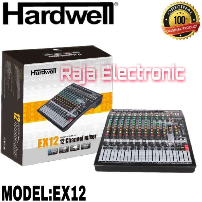 Jual Mixer Hardwell EX12 Original 12 Channel. di Seller Delta Audio Store - Kota Jakarta Barat ...