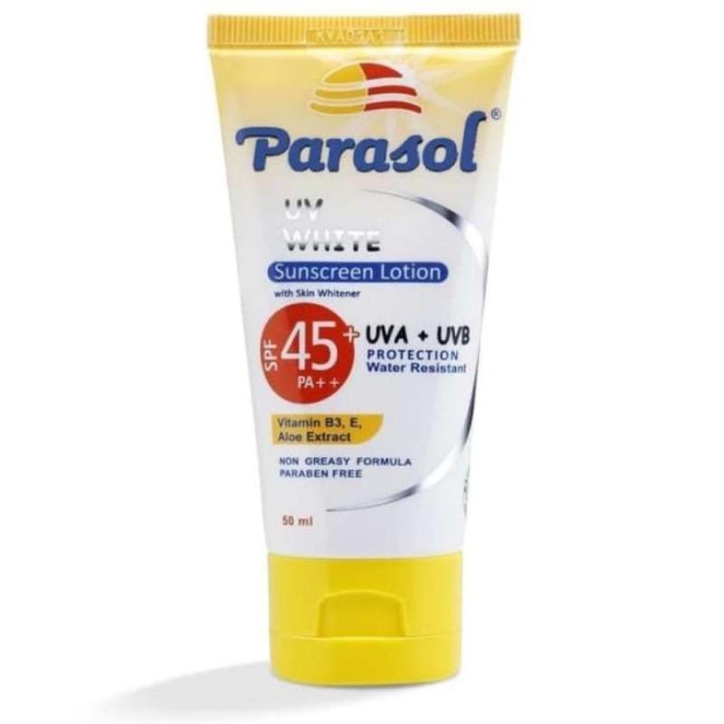 Promo Parasol SPF 45+ 50 ml parasol sunscreen lotion SPF 45 + Diskon 21 ...