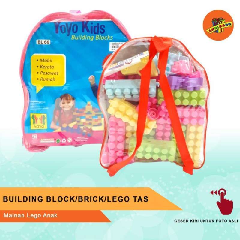 Jual BUILDING BLOCK/BRICK/LEGO TAS - Mainan Lego Anak di Seller Toko ...