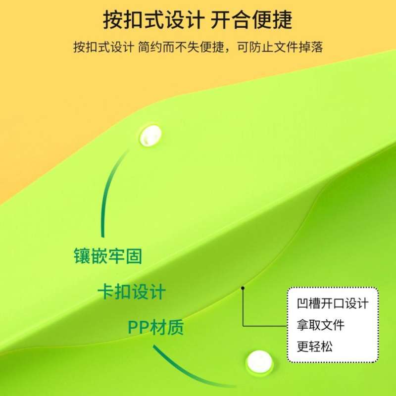 Jual Expanding FIle Colour Import / Map Plastik Warna Lucu - Hijau di ...