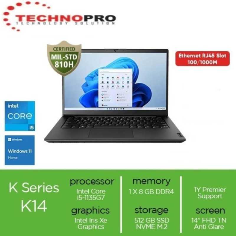 Jual Lenovo K14 Gen 1 3600 || Core i5-1135G7 8GB 512GB SSD Intel Iris Xe Graphics functions ...