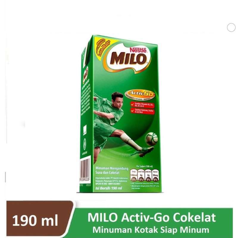 Jual Milo Activ-Go Susu UHT [190 ml] di Seller Fabulous Unique Store ...