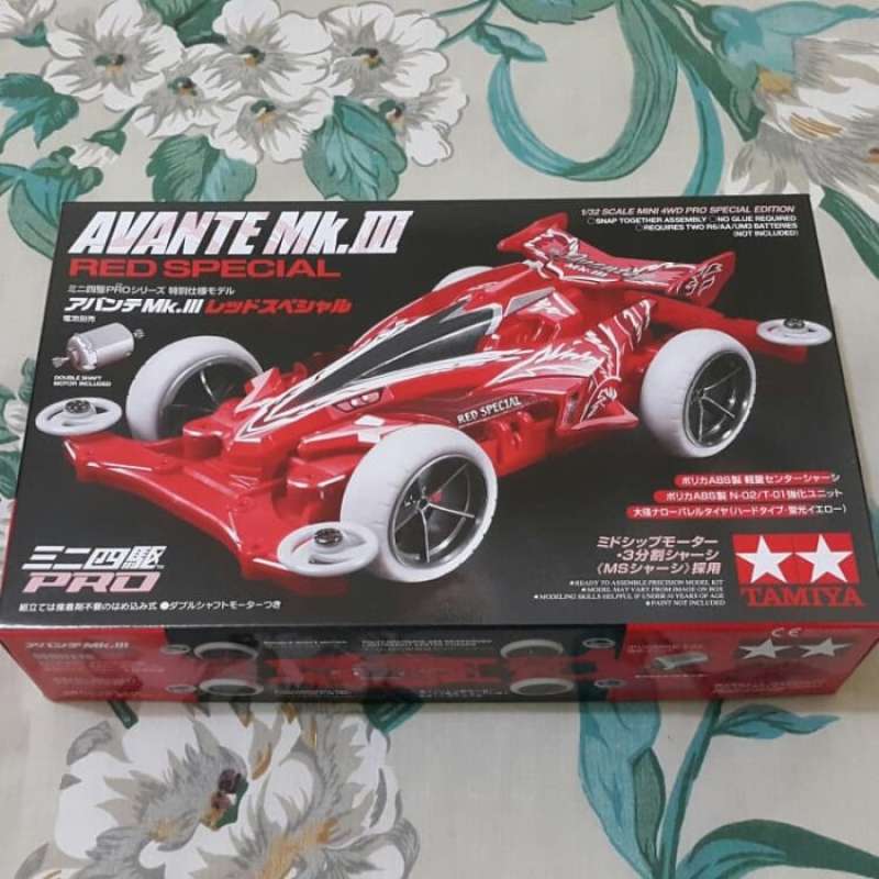 Jual Tamiya Mini 4Wd Avante Mk Iii Red Special # 95425 di Seller ...