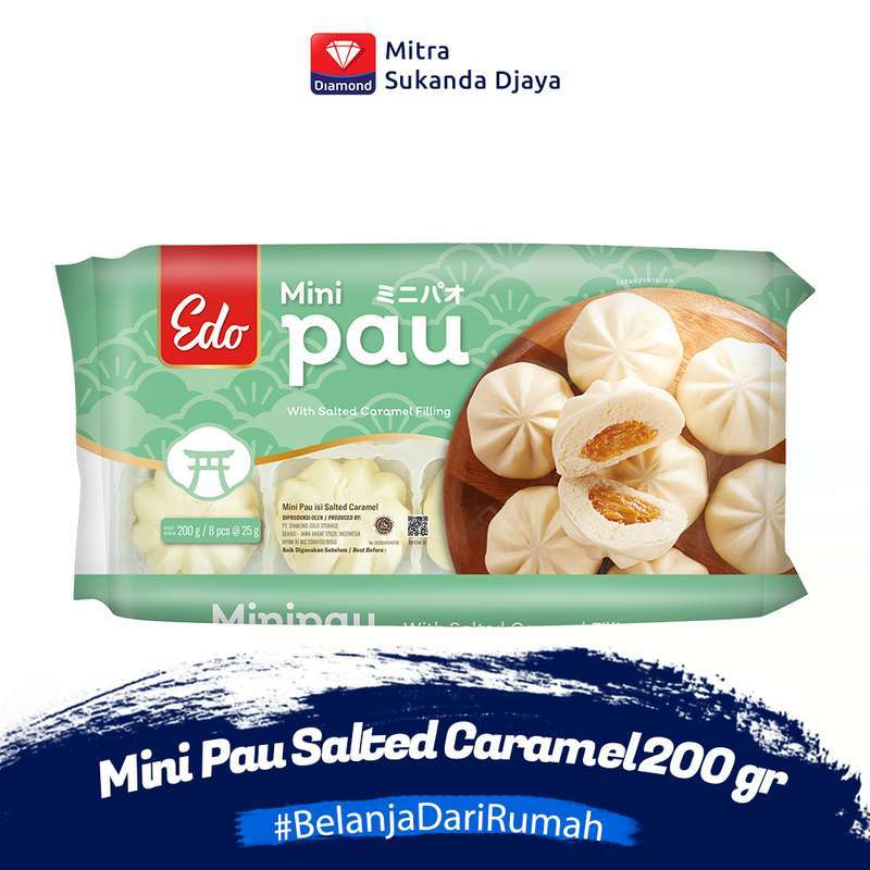 Jual Edo Mini Pau Salted Caramel 200 Gr Di Seller Mitra Sukanda Djaya ...