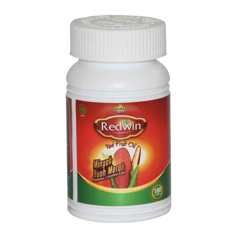 Jual Nature's Boss Redwin Red Fruit Oil 100 Softgels - Minyak Buah ...