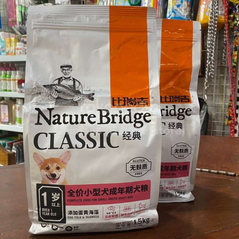 Promo Nature Bridge Classic 1.5kg Small Breed Adult Diskon 29% Di ...