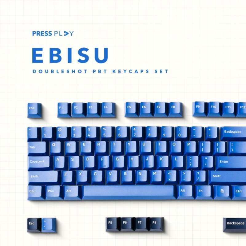 Promo EBISU PBT Doubleshot Keycaps Keycap Set Diskon 50% di Seller ...