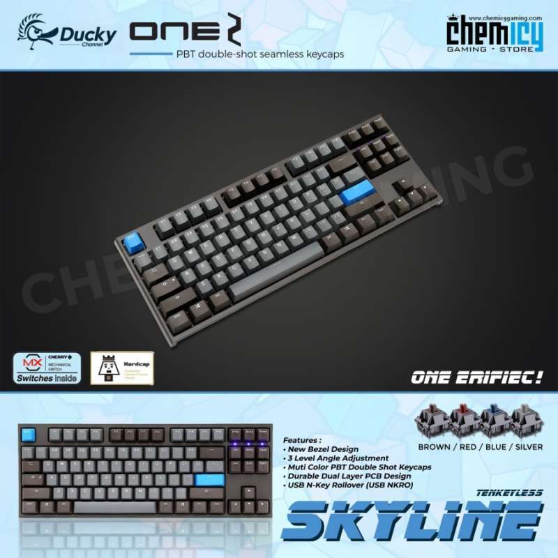Jual Ducky One 2 Skyline TKL Mechanical Keyboard di Seller Chemicy ...