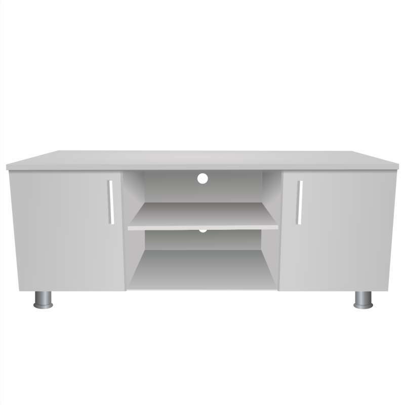 Jual CS Meja TV Dilengkapi Lemari Penyimpanan MTVS Series - Putih di ...