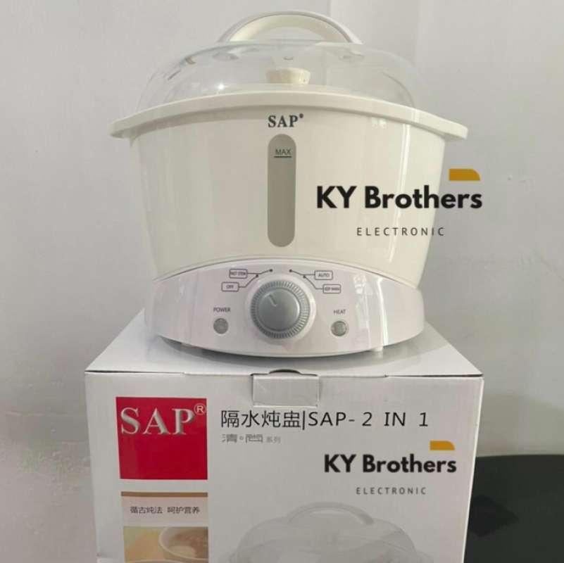 Jual SAP STEW POT 1.2LITER / 2in1 Pemanas Makanan Slow Cooker di Seller ...