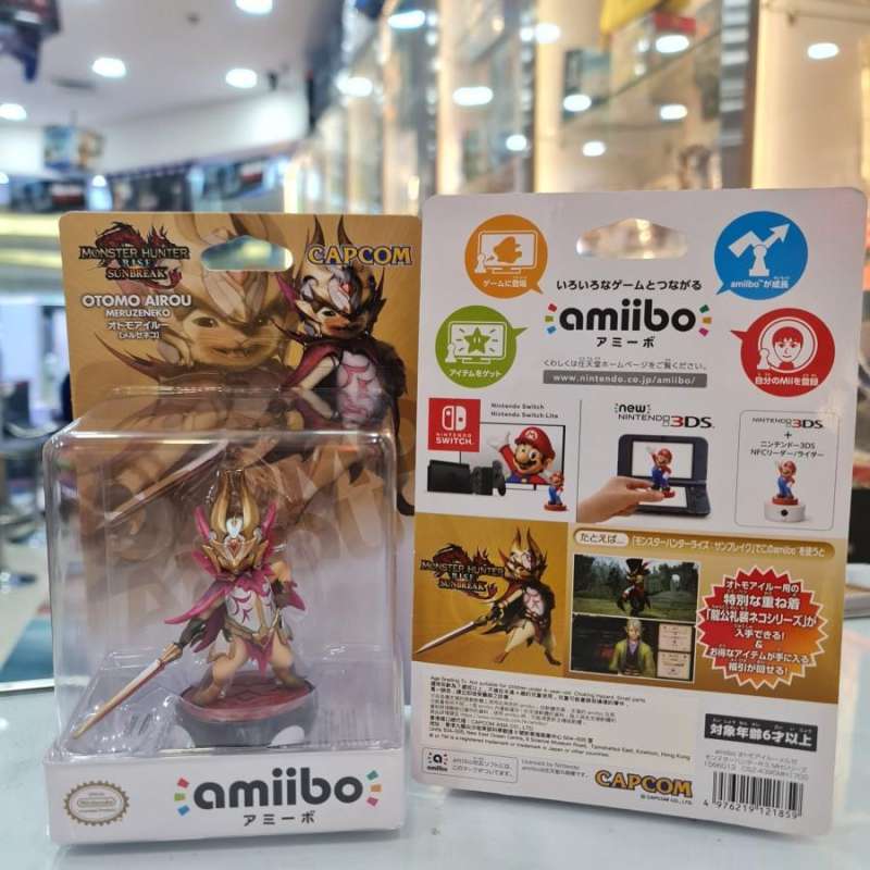 Jual amibo otomo airou maruzeneko monster hunter rise sunbreak di Seller Terminal Game - Kota ...