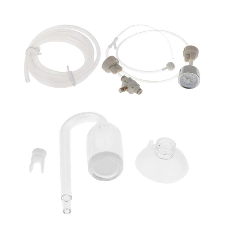 Promo CO2 Generator System Reactor Diffuser Check Valve Aquarium With ...