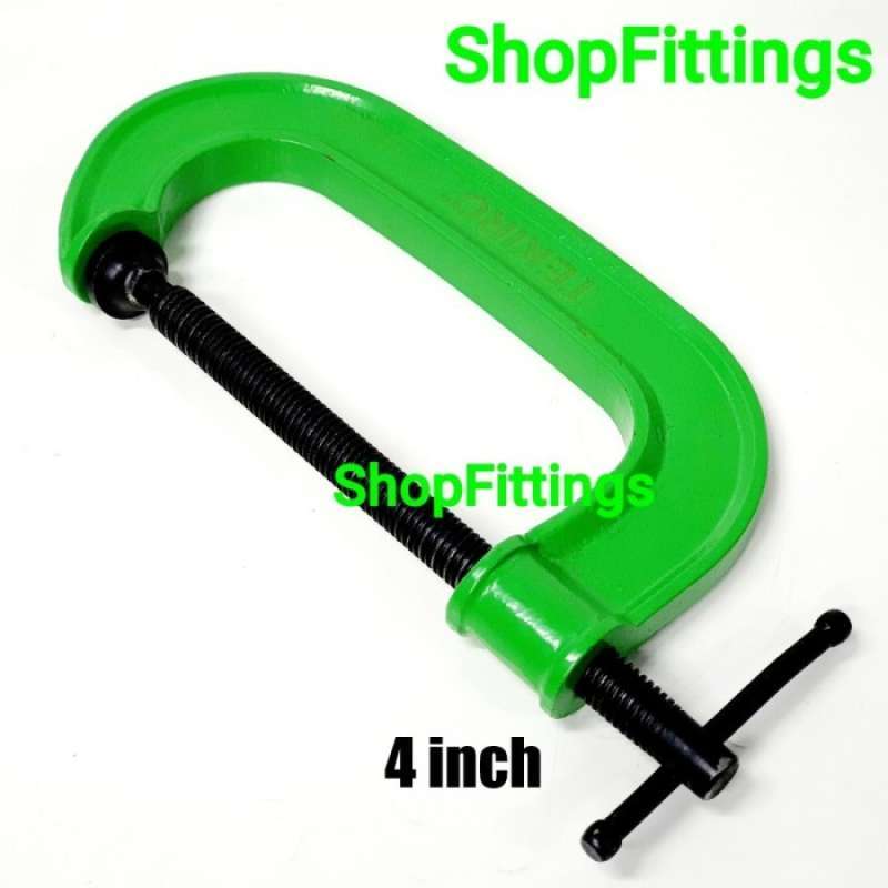 Promo Tekiro C Klem G Clamp Catok Ulir Press Jepit Besi Kayu Pilih 3Or ...