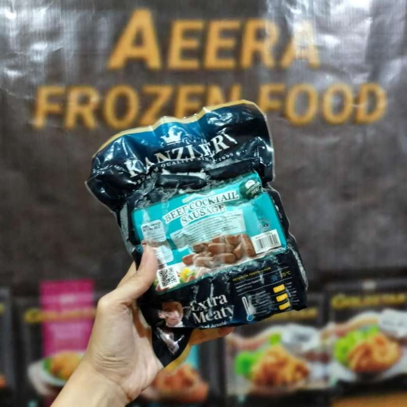 Jual Kanzler Cocktail Beef Sausage 500 Gr Terbaru - Harga Promo Maret ...