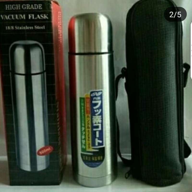Jual Termos Air 1000 Ml 1 Liter Vacuum Flask Stainless Botol Minuman ...
