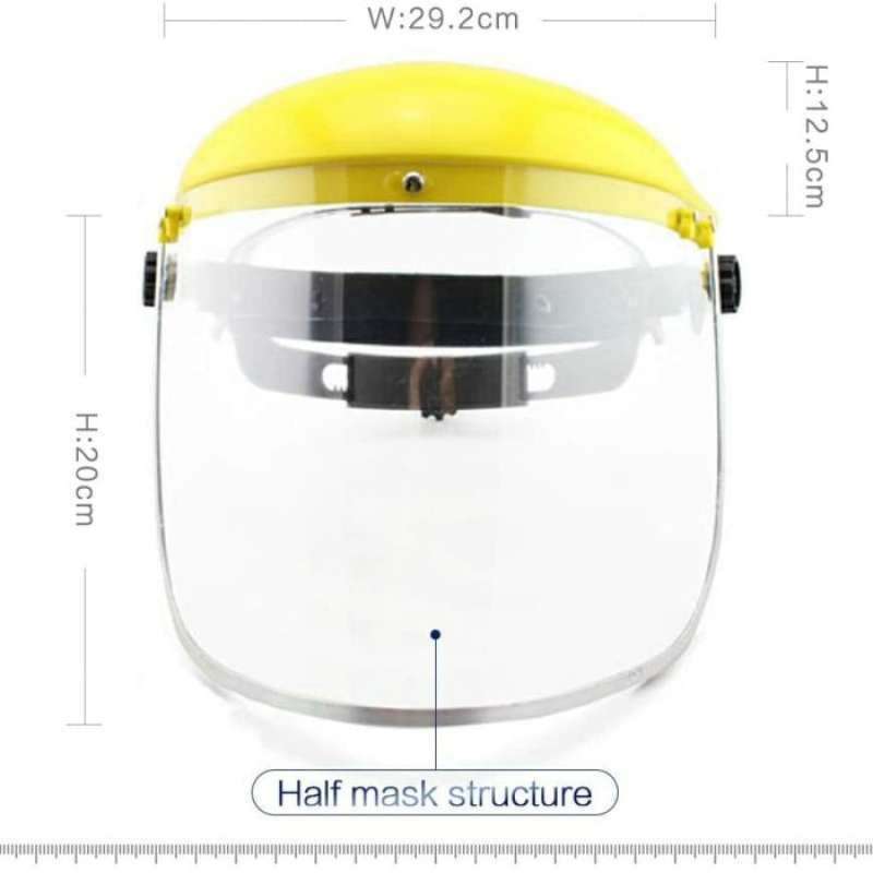 Jual face shield APD / HELM APD / HELM SAFETY APD / pelindung wajah APD ...