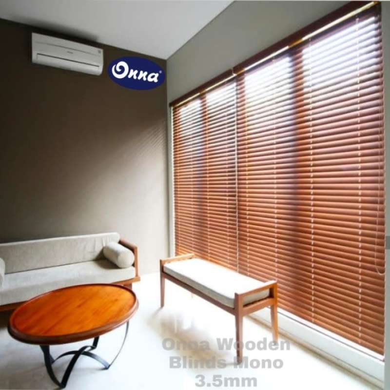 Promo ONNA / WOODEN BLIND / TIRAI KAYU / TIRAI JENDELA / JENDELA KAYU ...