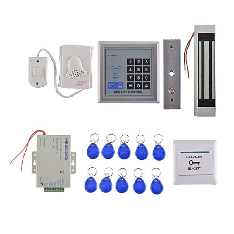 Promo RFID Security Entry Door Reader Card Keypad ID Access Machine ...