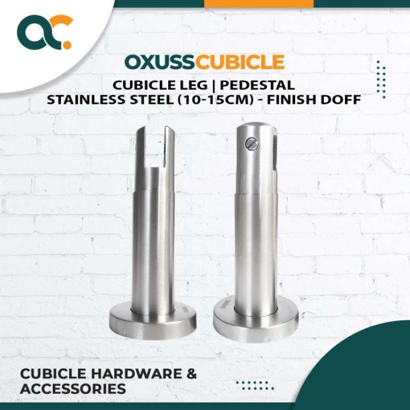 Jual Pedestal / Cubicle Leg / Kaki Cubicle Stainless 10-15cm Di Seller ...
