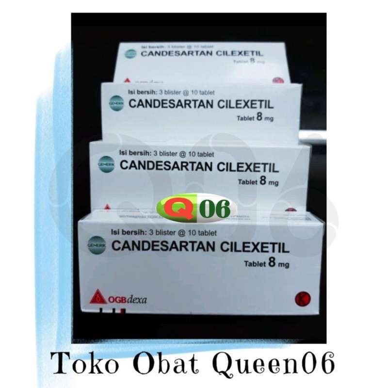Promo Candesartan Cilexetil 8 Mg Ogb Dexa - Obat Hipertensi Darah ...