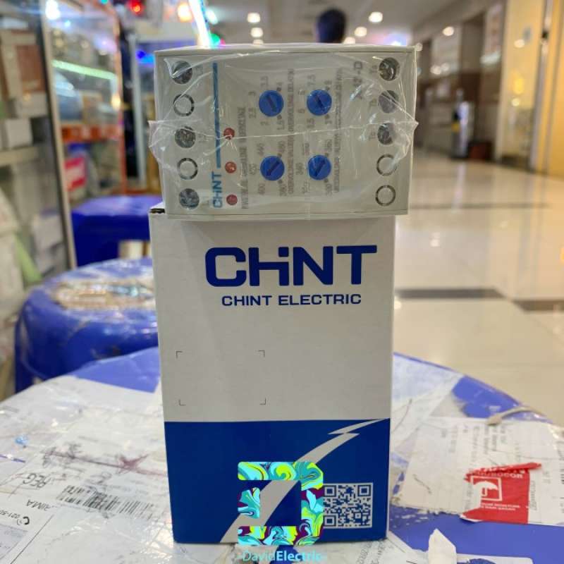 Promo Phase Failure Relay Chint Xj3-D Chint Xj3D 380V Ac Over Under ...