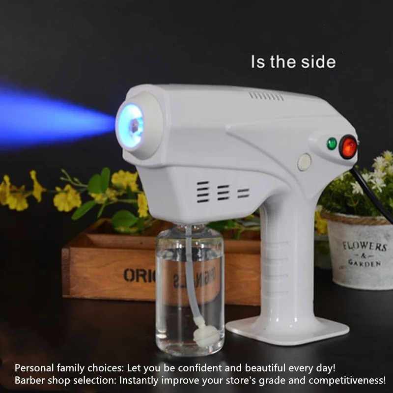 Jual Spray Gun Nano Sprayer Disinfectant Steam Disinfection Blue Light ...