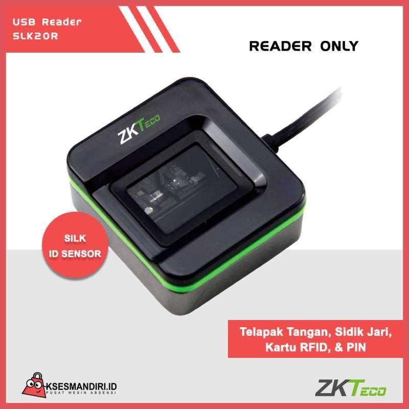 Jual USB Reader Untuk Mesin Absensi Fingerprint Zkteco SILK ID20 di Seller Akses Mandiri - Duri ...