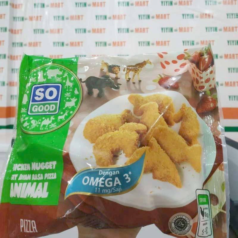 Jual so good chicken nugget animal 400gr di Seller yiyin mart ...