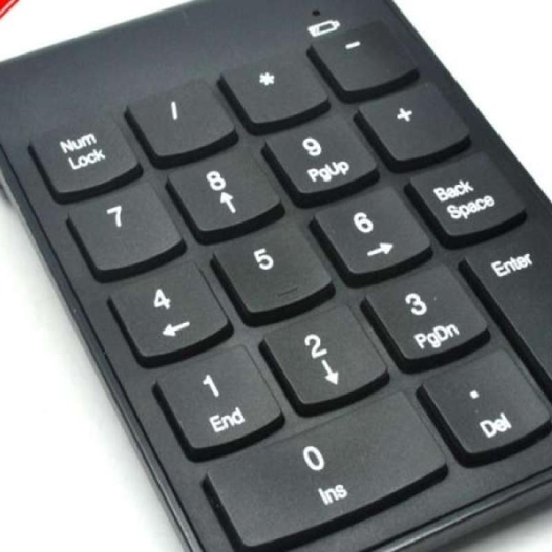 Promo Wireless Keyboard Angka Numeric Keypad Wireless Tanpa Kabel ...