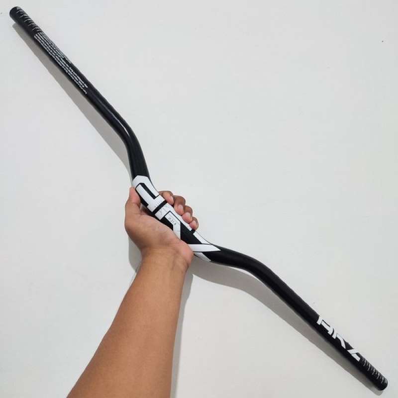 Jual Handlebar Stang Sepeda Mtb Arz Alloy Panjang 800mm Atau 80cm Os Oversize Warna Merah Dan ...