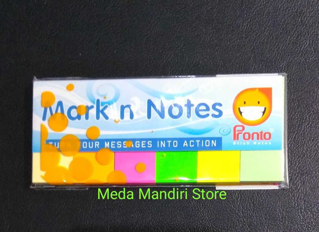 Jual Sticky Note / Post It / Mark N Notes Pronto 6 Warna Di Seller Meda ...