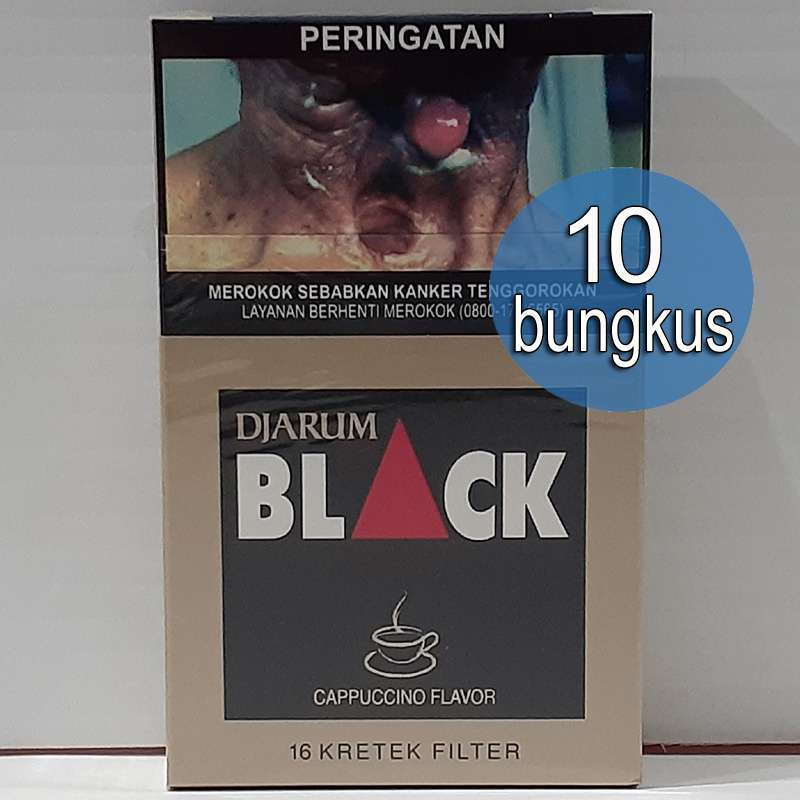 Jual Rokok Djarum Black Cappuccino 16 Batang [1 Slof / 10 Bungkus] Di ...