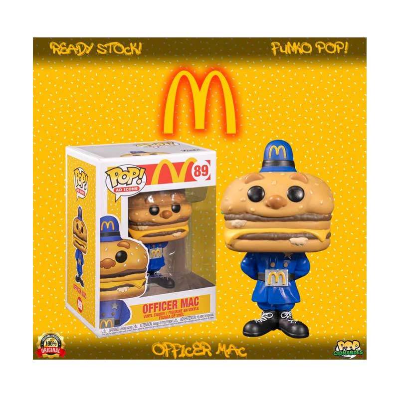 Jual Funko Pop! #89 Ad Icons McDonald's Officer Big Mac McDonald Action ...
