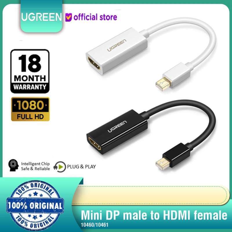 Jual UGREEN Mini Display Port to HDMI Converter 1080p di Seller ...