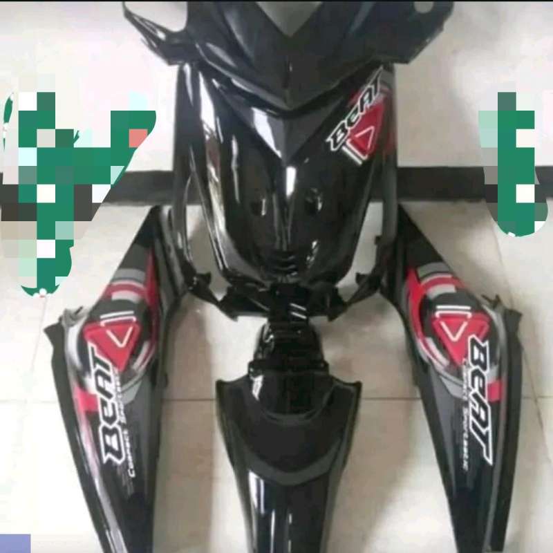 Jual Cover body halus fullset honda beat karbu hitam di Seller YUAN ...