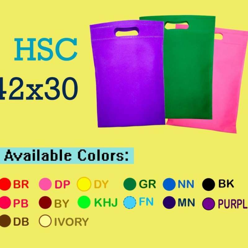 Jual Goodie bag spunbond polos 42x30 di Seller amicospunbond - Condong ...