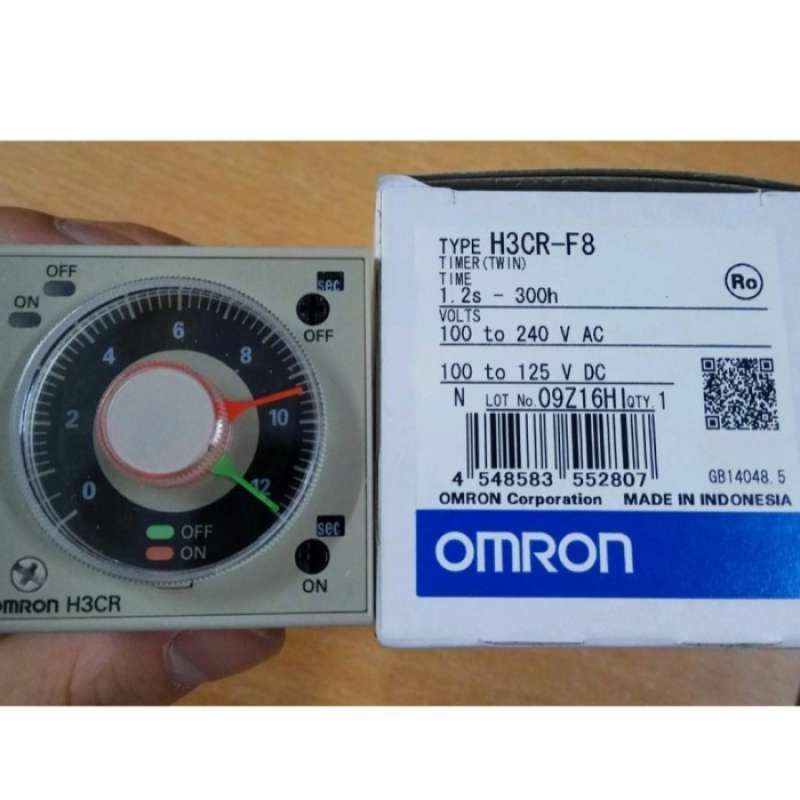 Promo Timer H3CR-F8 OMRON 2 jarum Diskon 23% di Seller Kamijaya Store ...