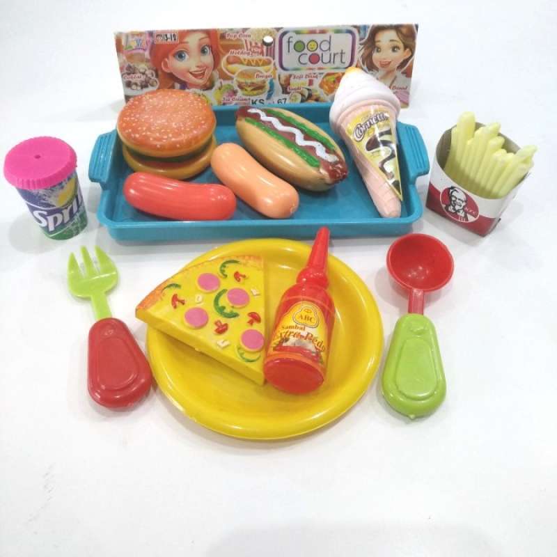 Promo Kitchen Set - Masak-Masakan Cepat Saji - Junk Food Diskon 35% di ...