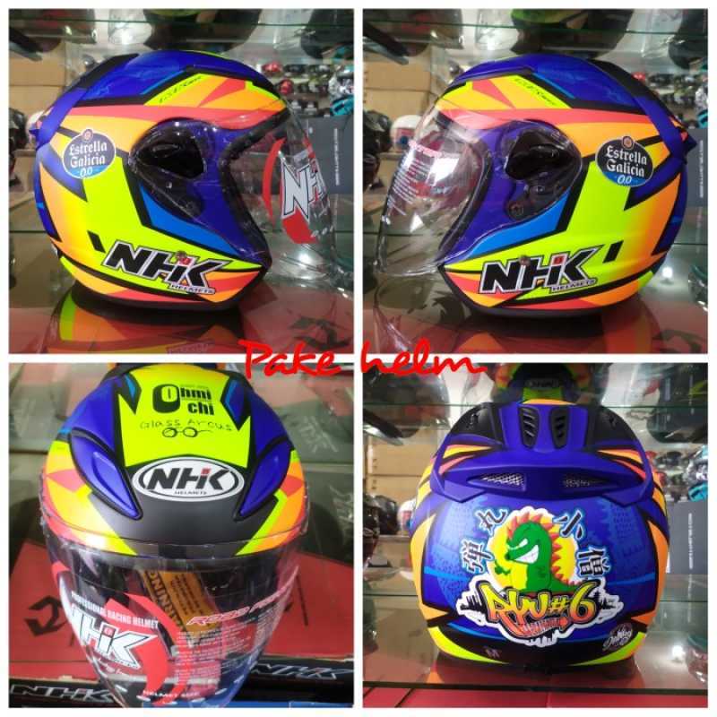 Promo Stok Terbatas Helm Nhk R6 Ryusei Special Edition Nhk Half Face R ...