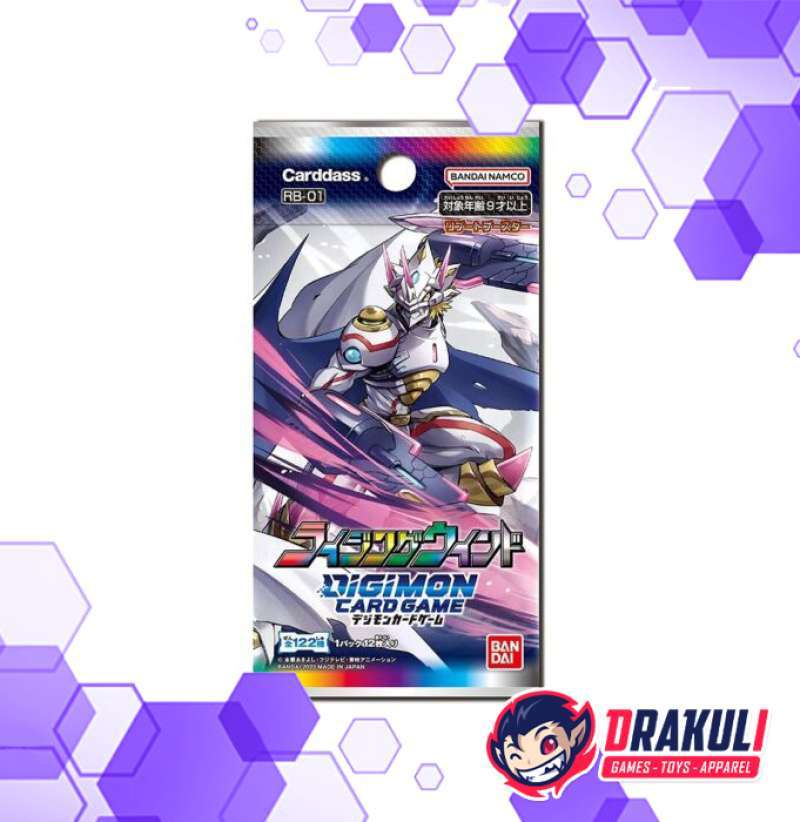 Jual Digimon Card Game Booster Pack Rising Wind (RB-01) di Seller ...