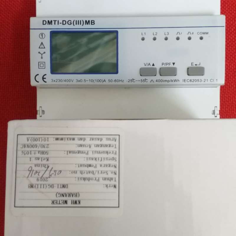 Jual Kwh Meter 3phase Direct Dmti-dg(iii)mb Di Seller Berkah Mulia Store - Duren Tiga, Kota ...