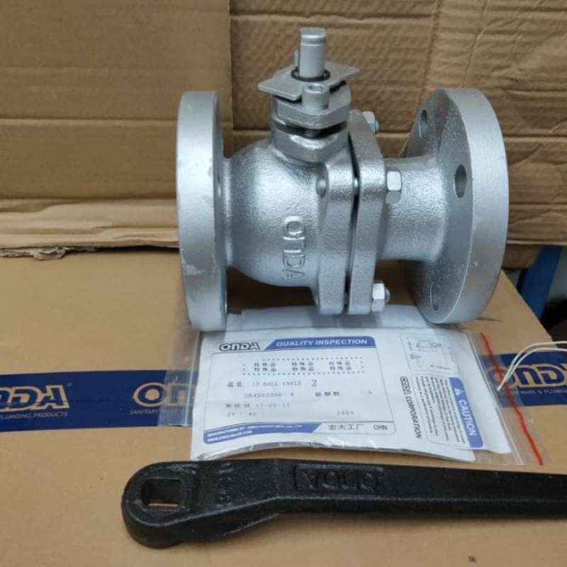 Promo Ball valve Cast Iron Onda 3 inch Jis 10k Diskon 23% di Seller ...