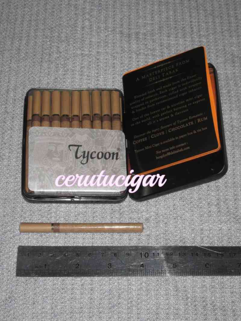 Jual Cerutu kopi, mini cigar coffee, coffee mini cigar, tycoon mini ...